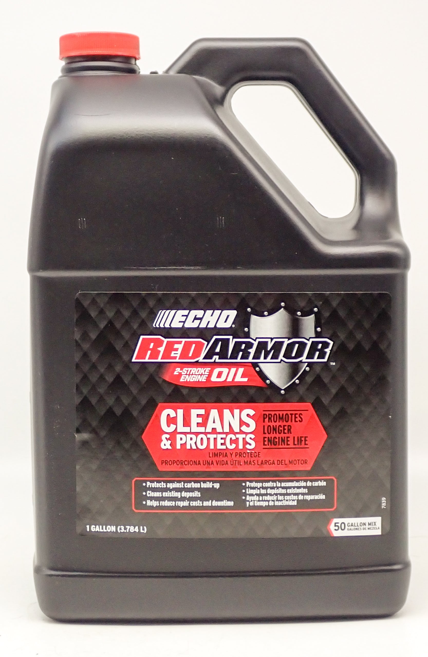 ECHO RED ARMOR 1 GALLON BOTTLE TWO STROKE OIL 128OZ MAKES 50 GALLONS ...