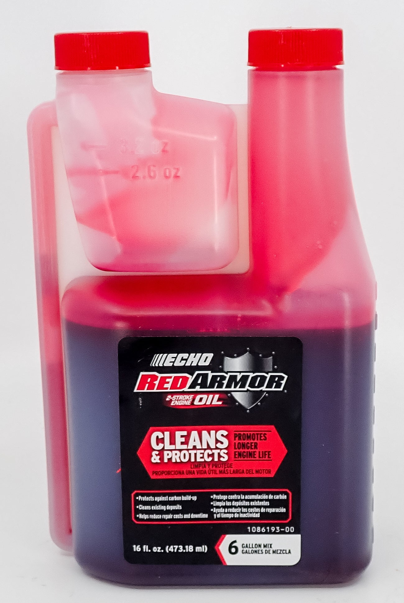 ECHO RED ARMOR TWO STROKE OIL 16OZ SQUEEZE BOTTLE - Walmart.com