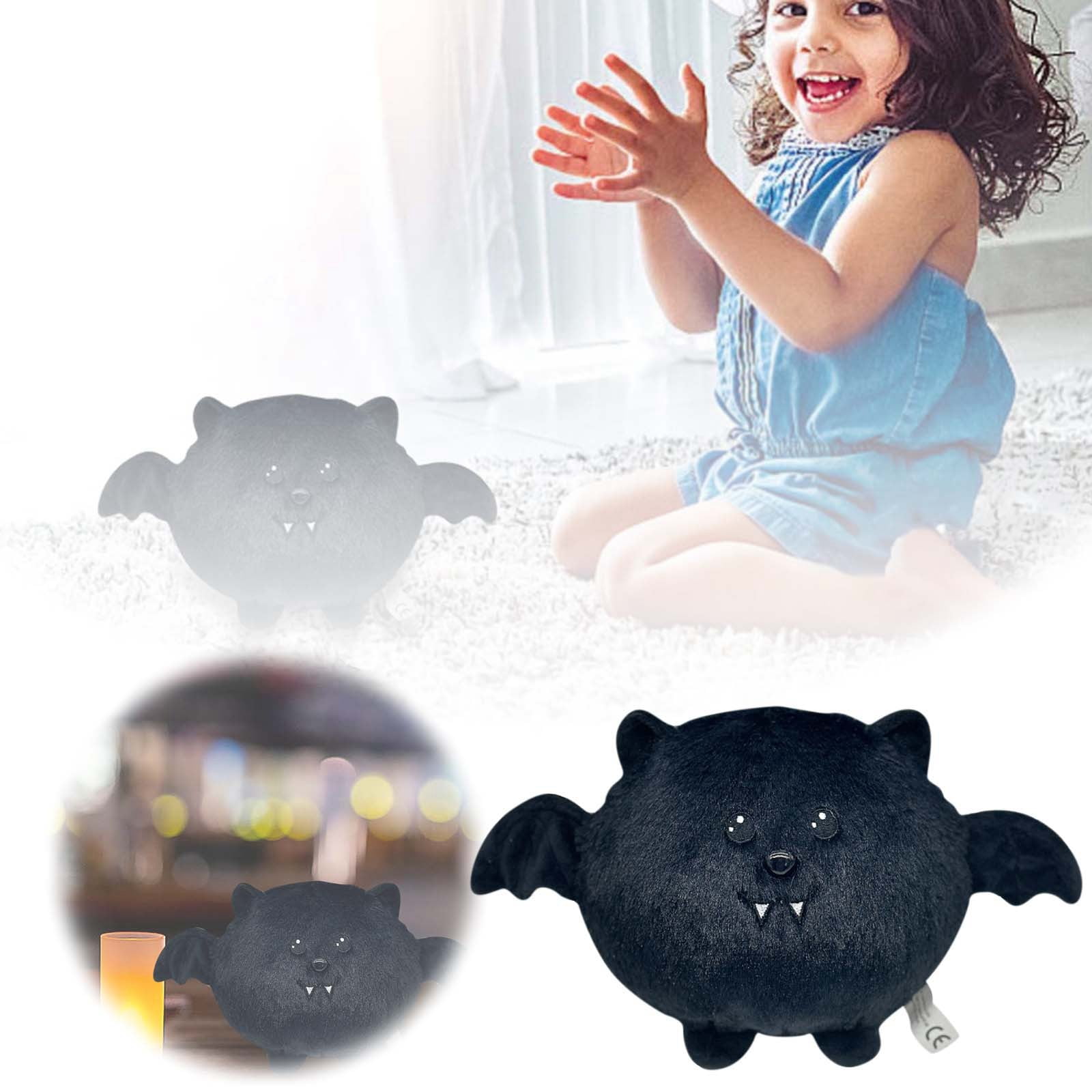 ECHOYY Bat Doll Black Bat Toy Soft Stuffed For Kids Bat Stuffed Toy Bat ...