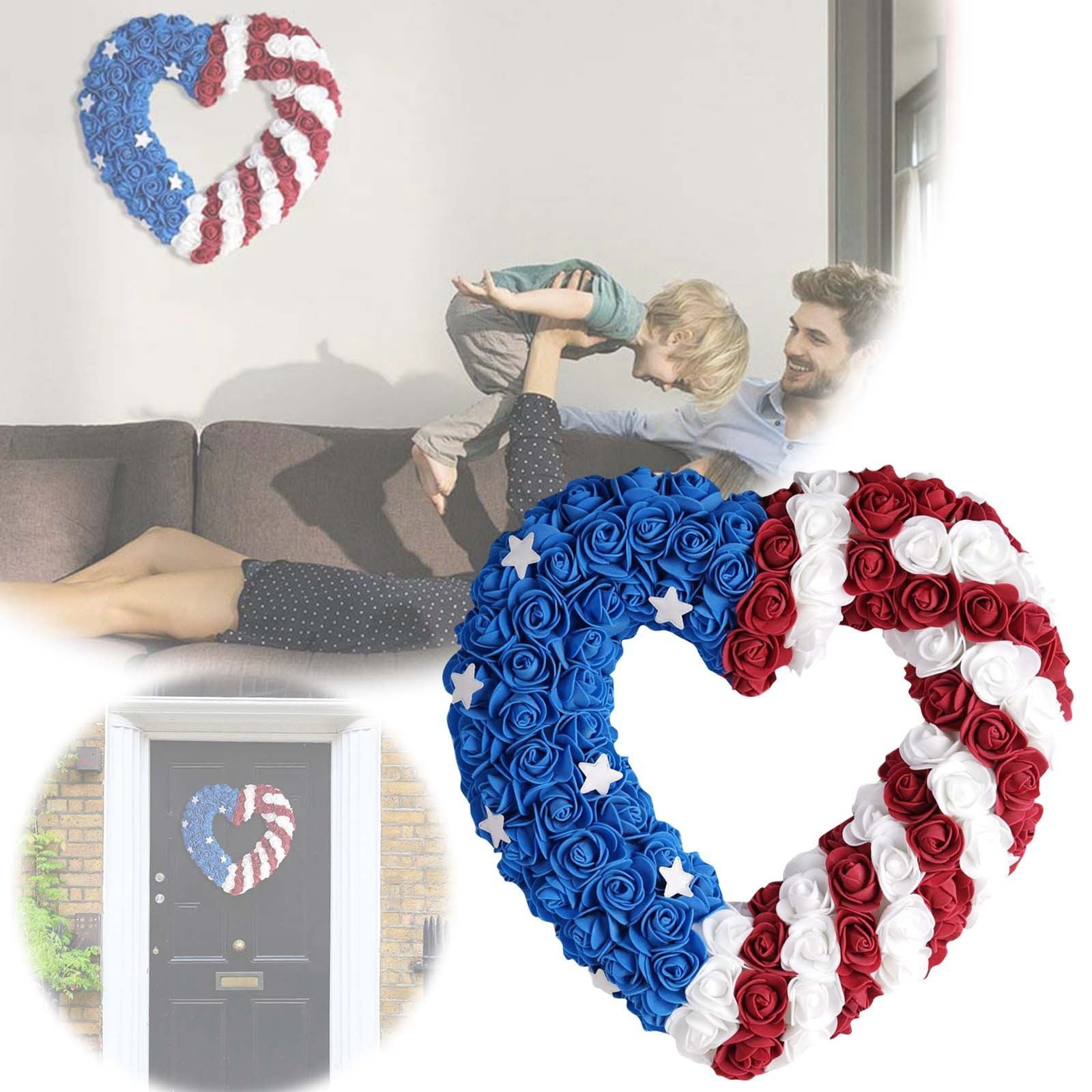 ECHOYY Family Door Hanging Decoration Red Blue And White Vine Festival ...