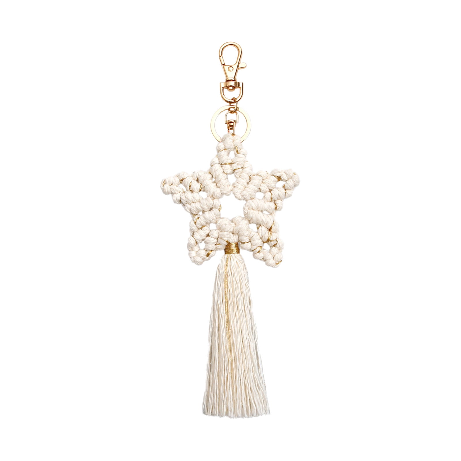 ECHOYY Handmade Tassel Rope Handwoven Key Chain To Commemorate ...