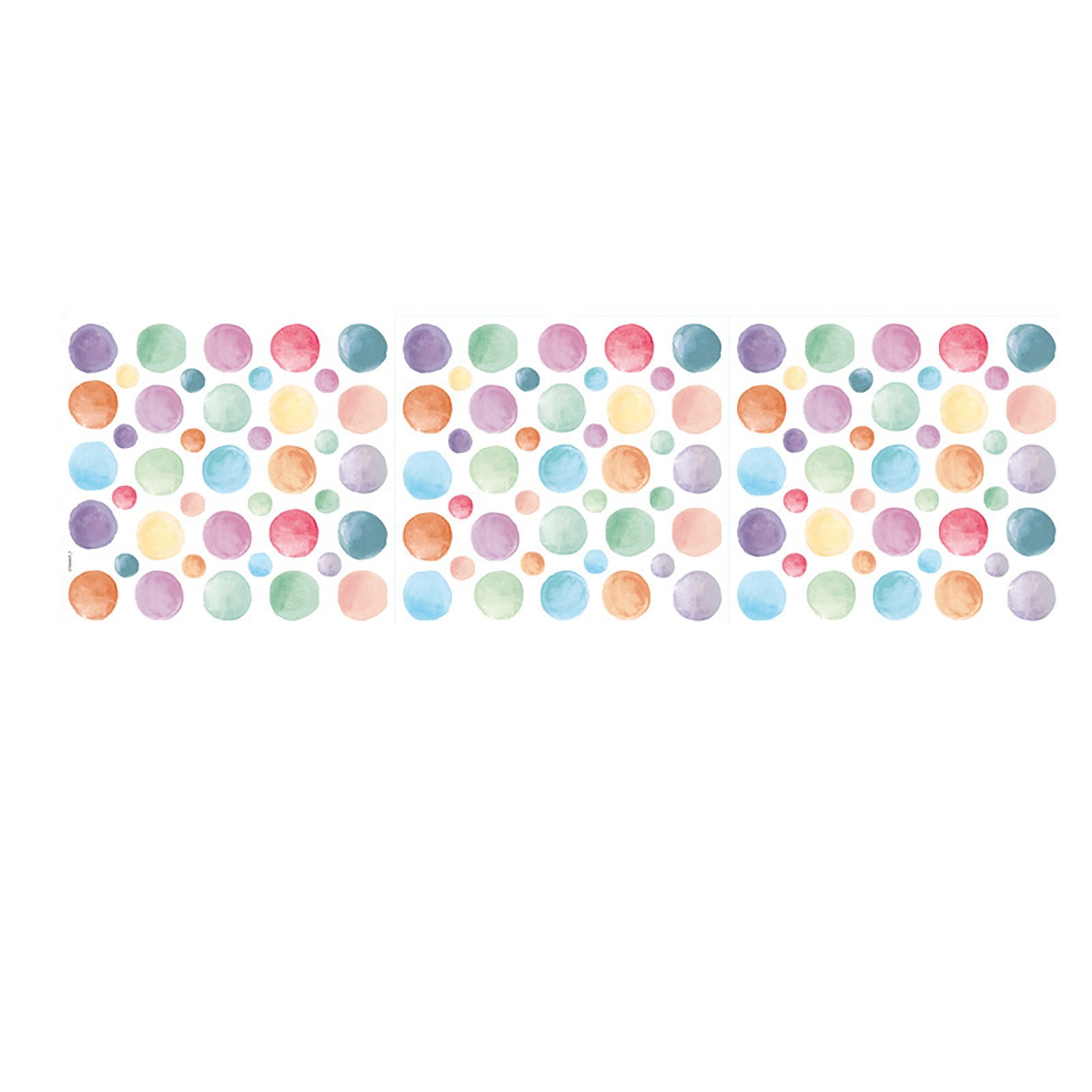 ECHOYY Kids Room Wall Self Colorful Dot Bohemian Nursery DIY Stickers ...