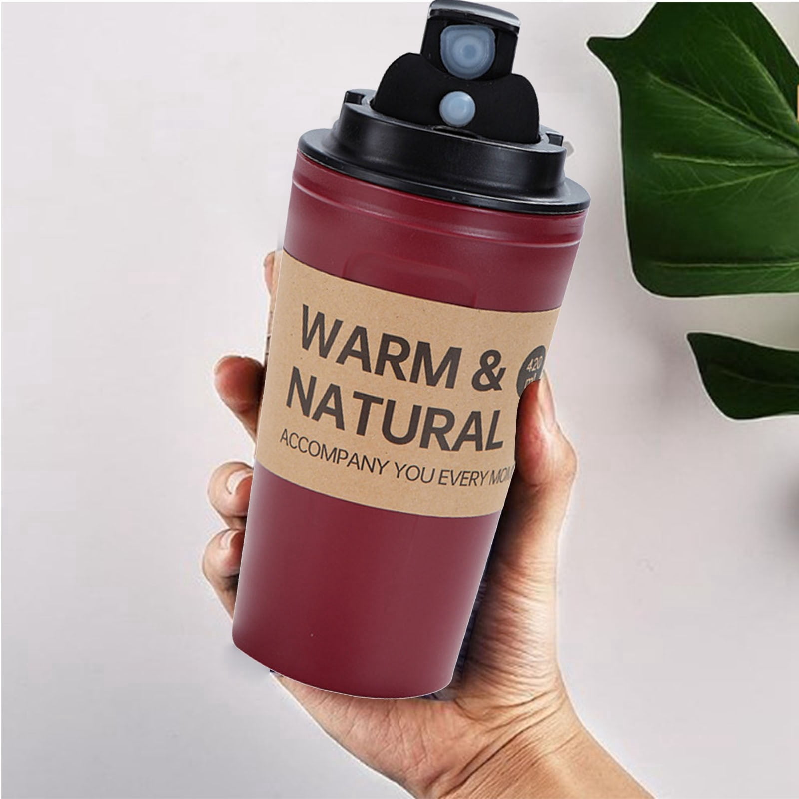ECHOYY Reusable Coffee Cup Eco Travel Cup With Lanyard Easy To Carry ...