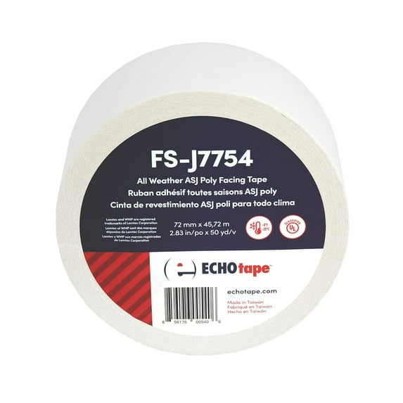 ECHOtape FS-J7754 | All Weather ASJ Poly Insulation Facing Tape ...