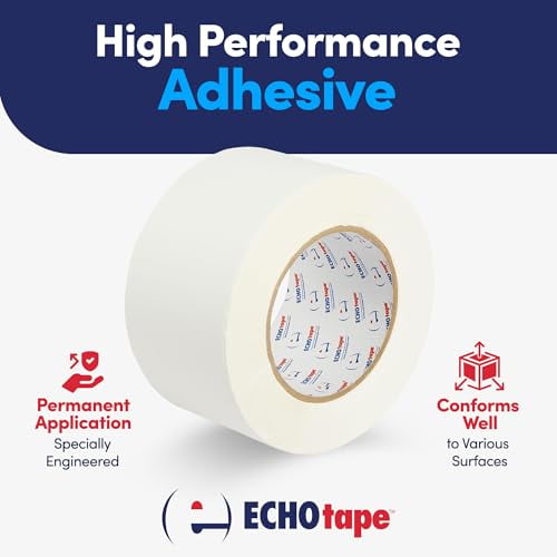 ECHOtape VI-V6460 | White Vinyl Patch & Seam Tape | Metal Building ...