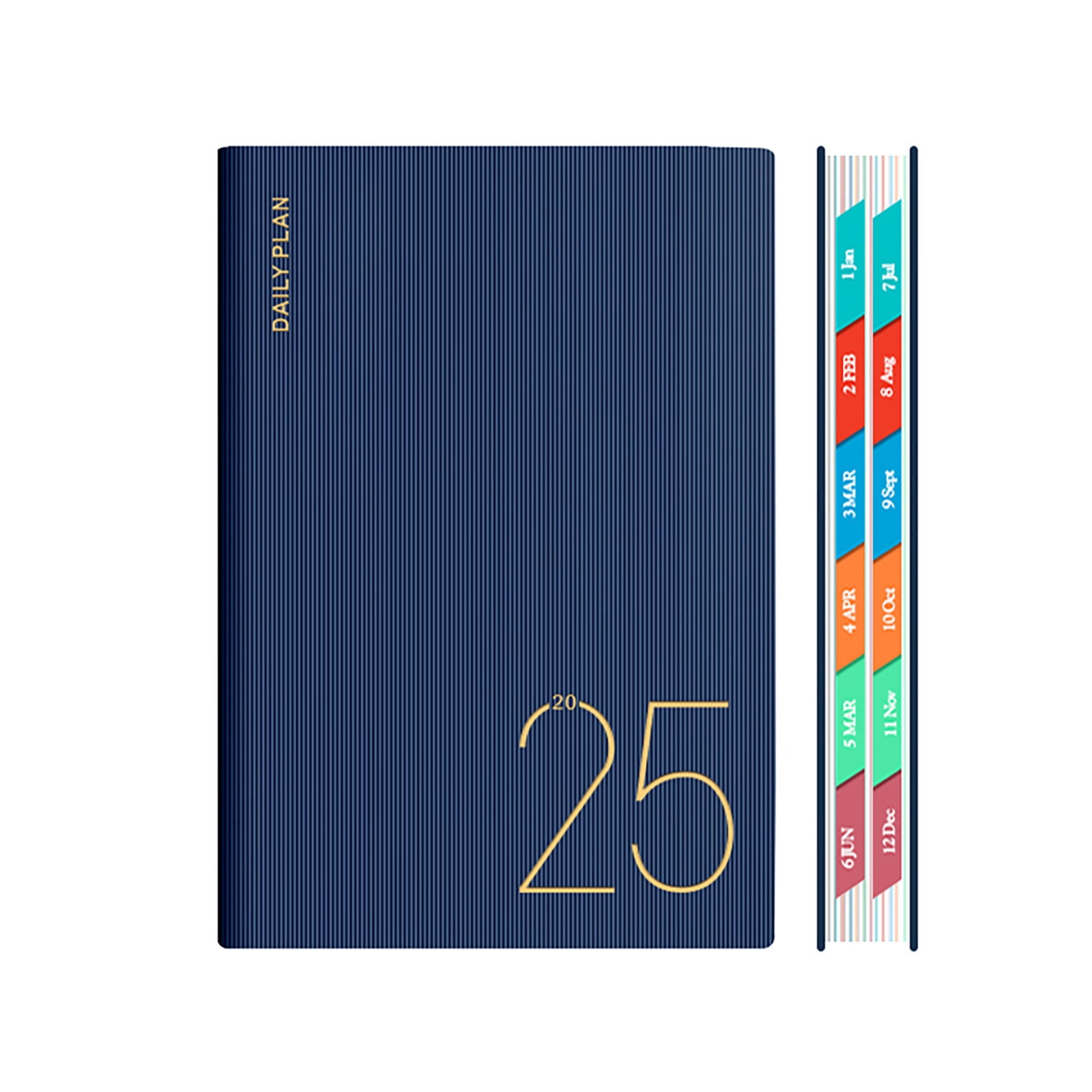 Acppild 2025 Weekly Planner,Hardcover Calendar Notebook,Monthly Tab ...