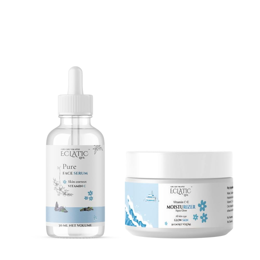 ECLATIC LIFE face wash vitamin c moisturizerVitamin C OilFree ...