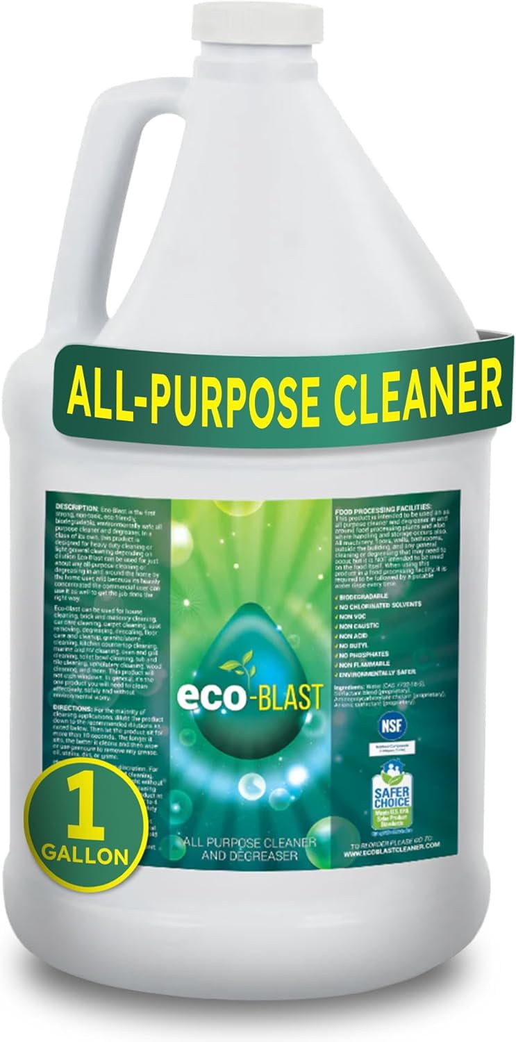 ECO-BLAST All-Purpose Cleaner & Degreaser – Heavy-Duty Grease & Stain ...