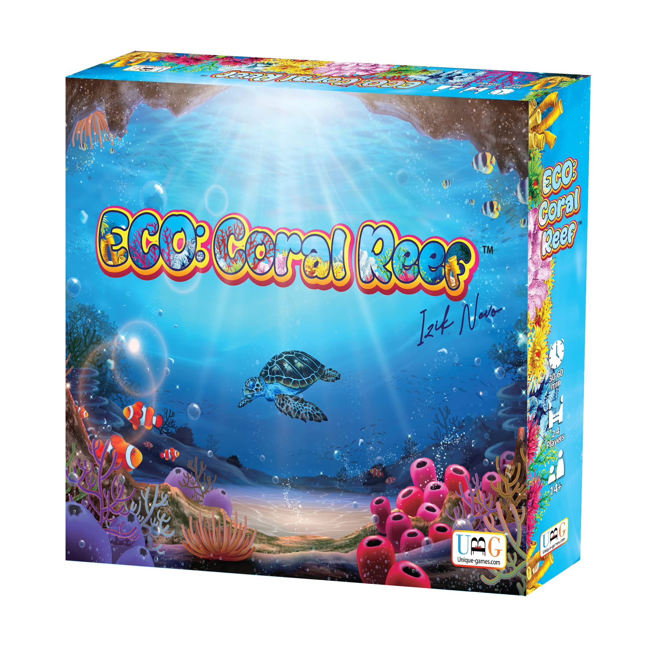 ECO CORAL REEF | KEF16 Strategic Tile-Laying Board Game | Colorful Tile ...