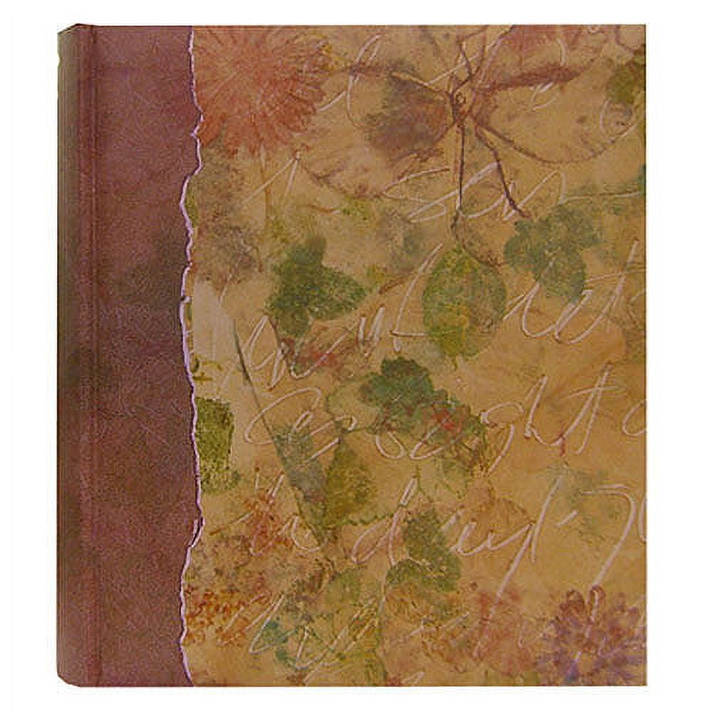 ECO-Paper AUTUMN LEAVES album holds 300 4x6-4x12 photos Bi-Directional ...