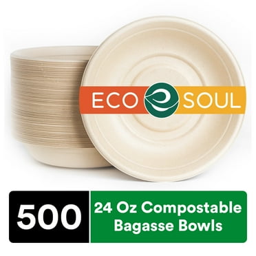 Hefty Everyday Soak-Proof Foam Bowls, White, 20 Ounce, 25 Count ...