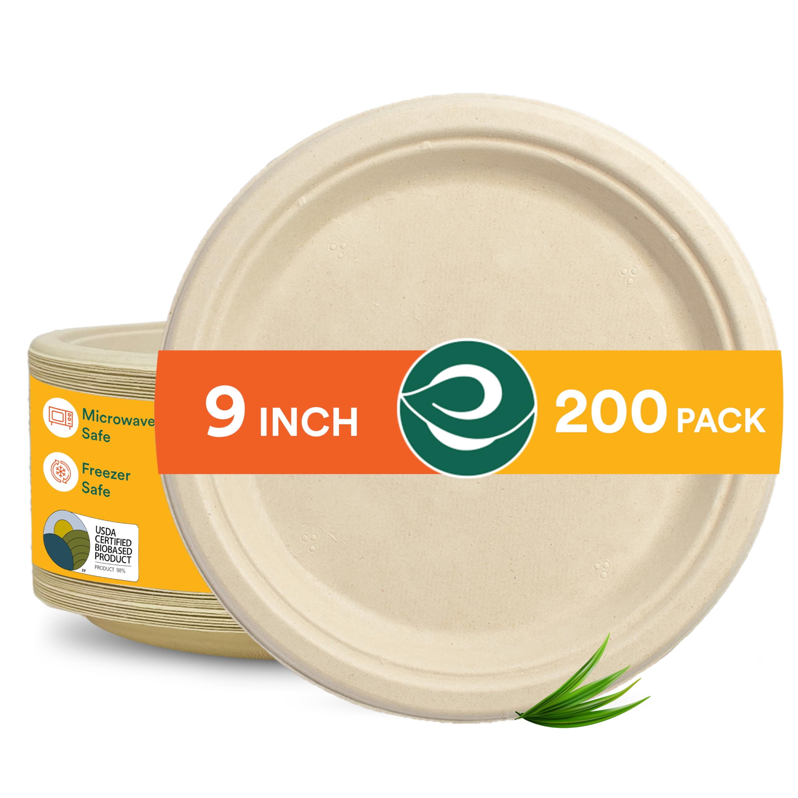 Biodegradable wedding plates 60 photos - Astyledwedding.com