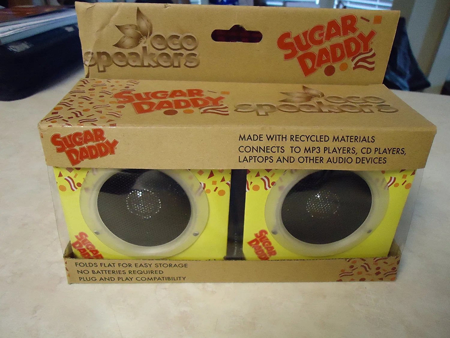 ECO SPEAKERS - SUGAR DADDY BOX DESIGN - MADE WITH RECYCLED MATERIALS ...