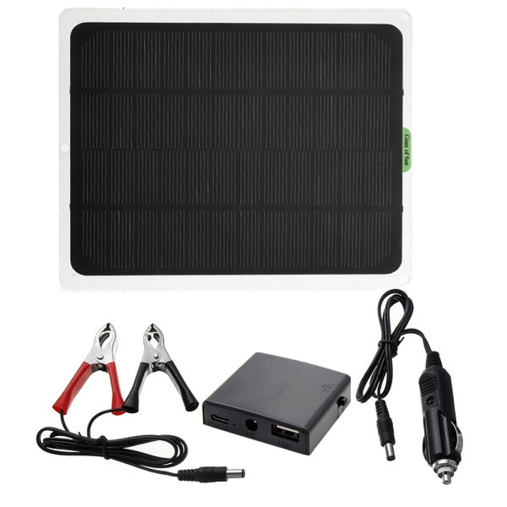 ECO-WORTHY 12 Volt 5 Watt Solar Trickle Charger for 12V Batteries ...