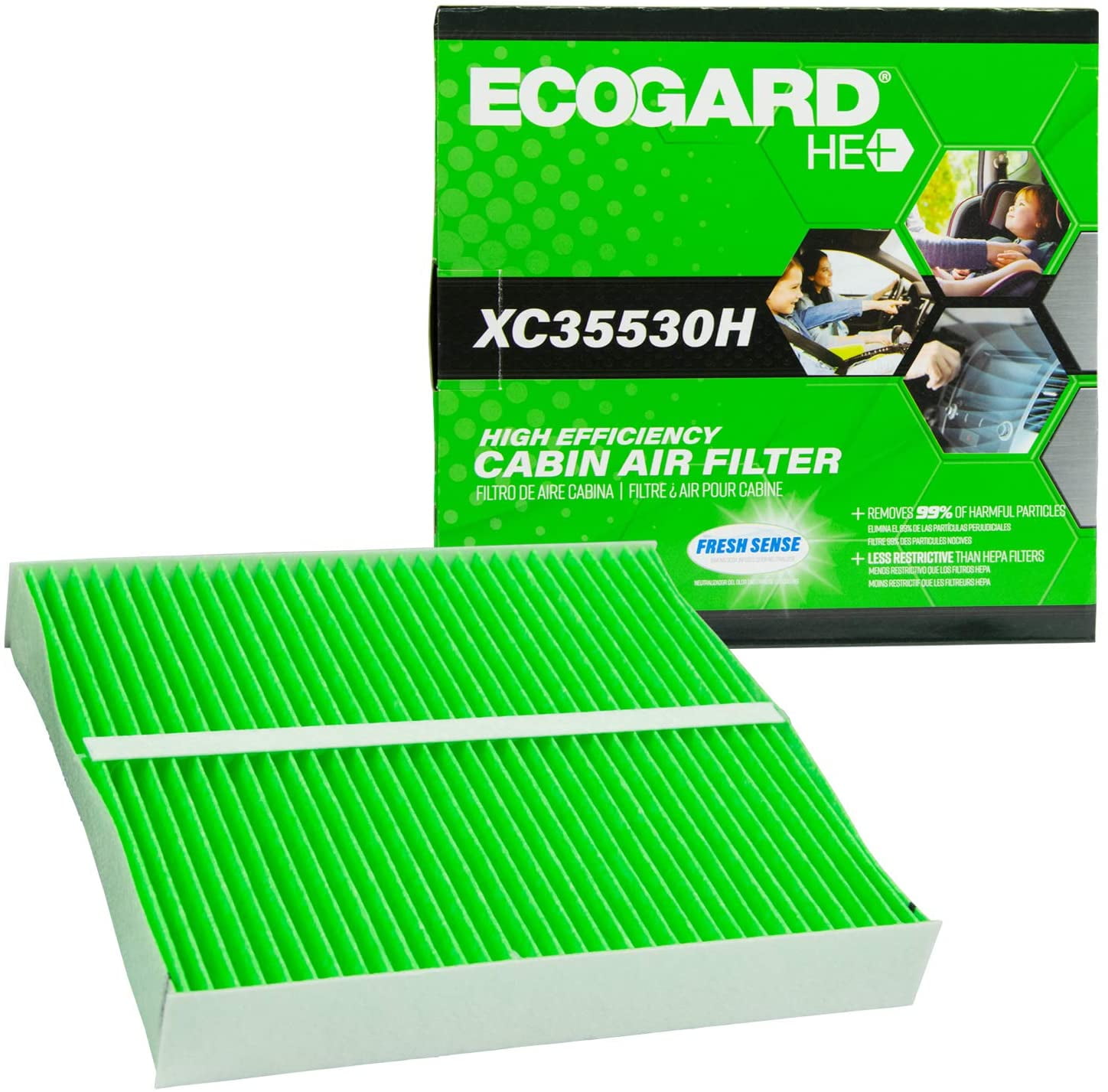 ECOGARD XC35530H High Efficiency Premium Cabin Air Filter + Baking Soda ...