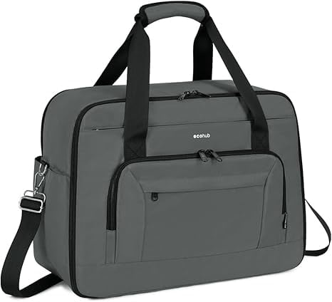 ECOHUB 18x14x8 Personal Item Travel Bag UnderSeat Recycled PET Eco ...