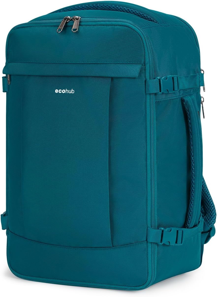 ECOHUB Ryanair Cabin Bags 40x20x25, 20L Anti-theft Underseat Carry On ...