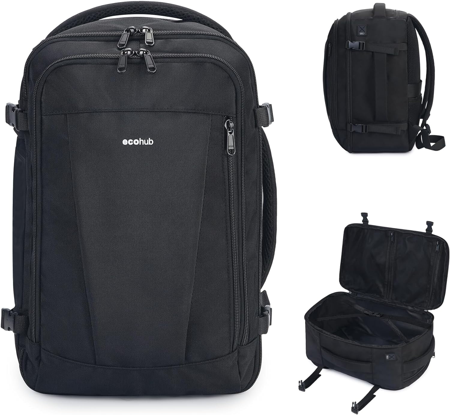 ECOHUB Travel Backpack 18x14x8 Spirit Airlines Personal Item Bag Carry ...