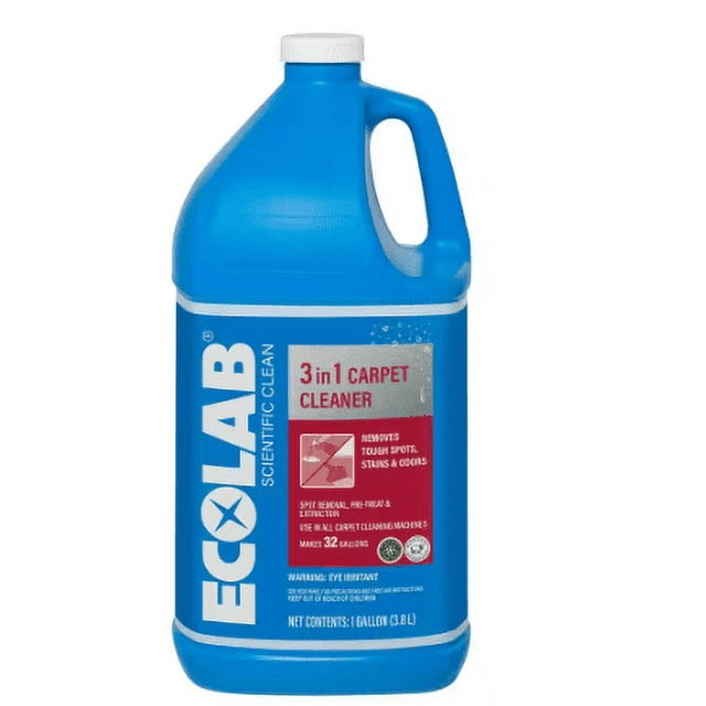 ECOLAB 3-in-1 Carpet Cleaner | Deep cleaning - Walmart Business Supplies