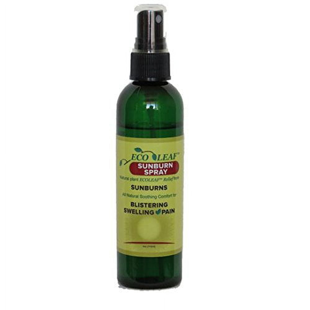 ECOLEAF Natural Sunburn Spray Symptomatic Sun Burn Relief Made in USA ...