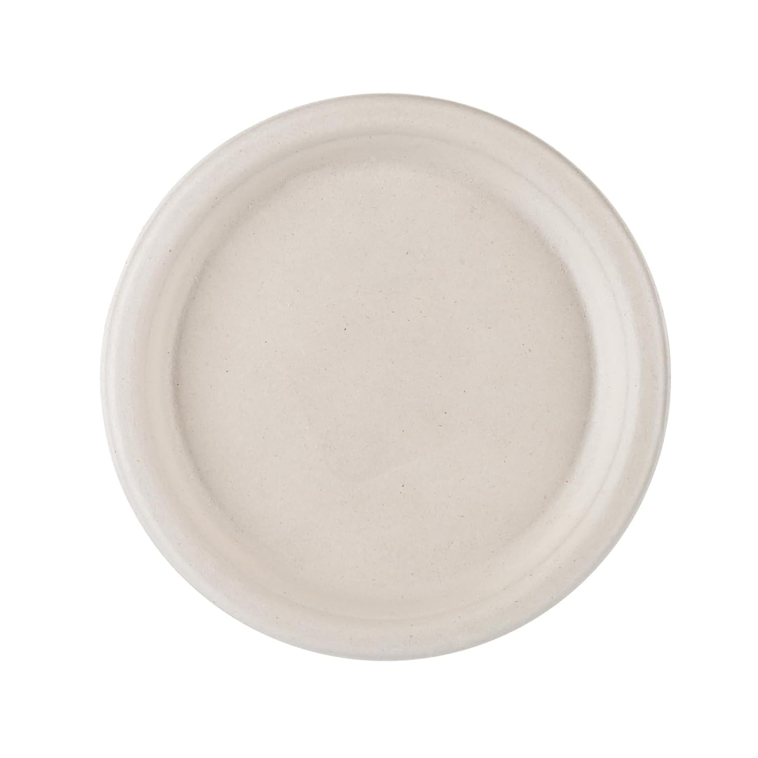 ECOLUV 12 Inch Round Disposable Bagasse Paper Plates EcoFriendly ...