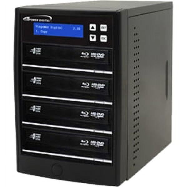 ECON BLU-RAY DVD CD TOWER STAND-ALONE 1:3 DISC DUPLICATOR HDD - Walmart.com