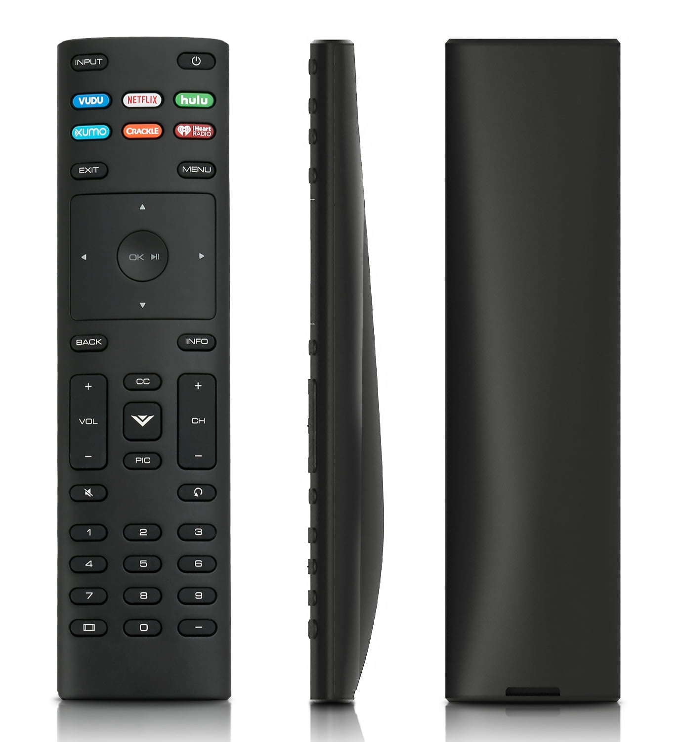 Vizio XRT136 Smart TV Remote Control - Compatible with Multiple Models ...