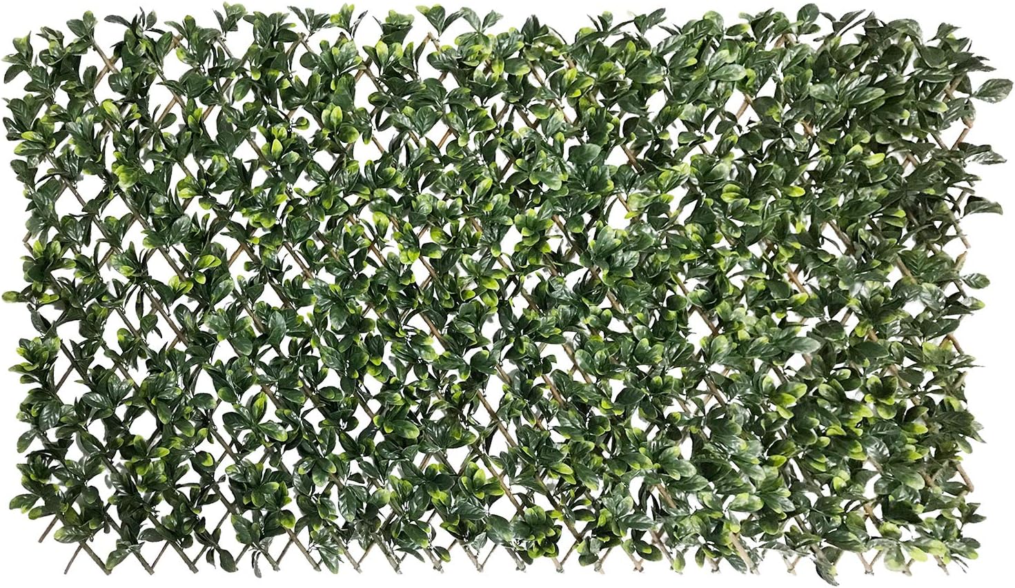ECOOPTS Stretchable Artificial Buxus Leaf Faux Ivy Privacy Fence Screen ...