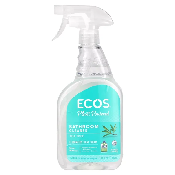 ECOS, Bathroom Cleaner, Tea Tree, 22 fl oz (650 ml) - Walmart.com