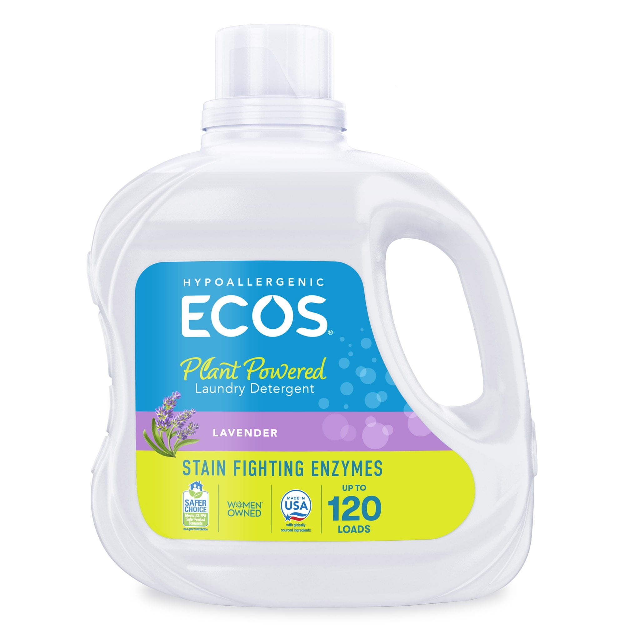 ECOS Lavender Laundry Detergent, 110 Ounce (4 Pack) - Walmart.com