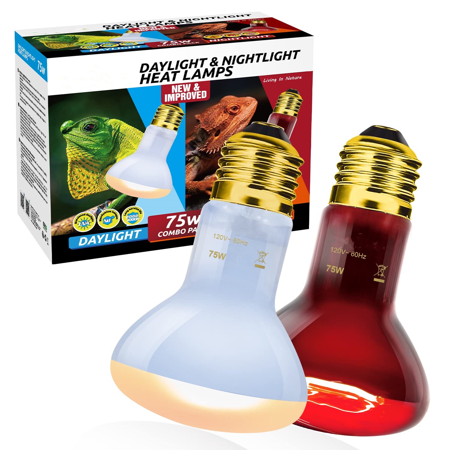Exo Terra Heat-Glo Infrared Spot Lamp, 100-Watt/120-Volt - Walmart.com