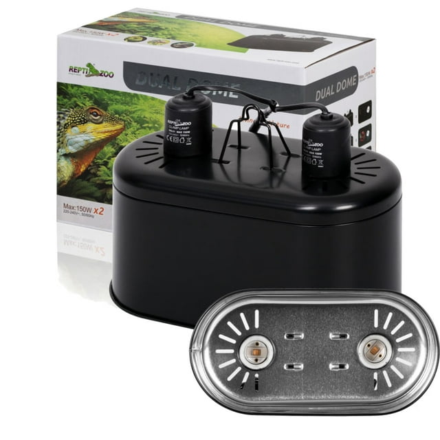 ECOSUB Reptile Heat Lamp Fixture, 1 Pc 150W UVA & UVB Reptile Light ...