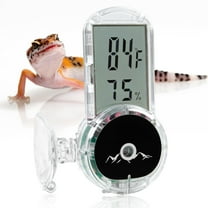 Mini Reptile Terrarium Thermometer Hygrometer with Probe Reptile ...
