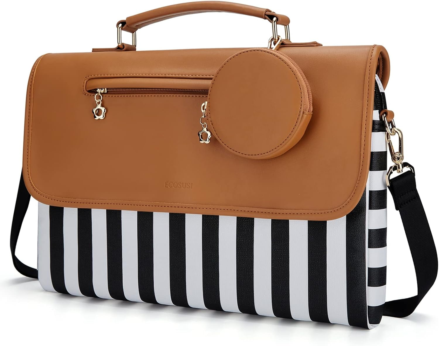 ECOSUSI Laptop Bag 13-15 inch Notebook Compatible with MacBook Air/Pro ...