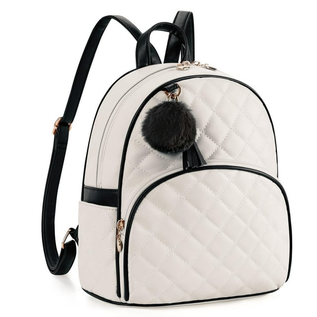 ECOSUSI Mini Backpack Leather Backpack Purse for Women Ladies Shoulder ...