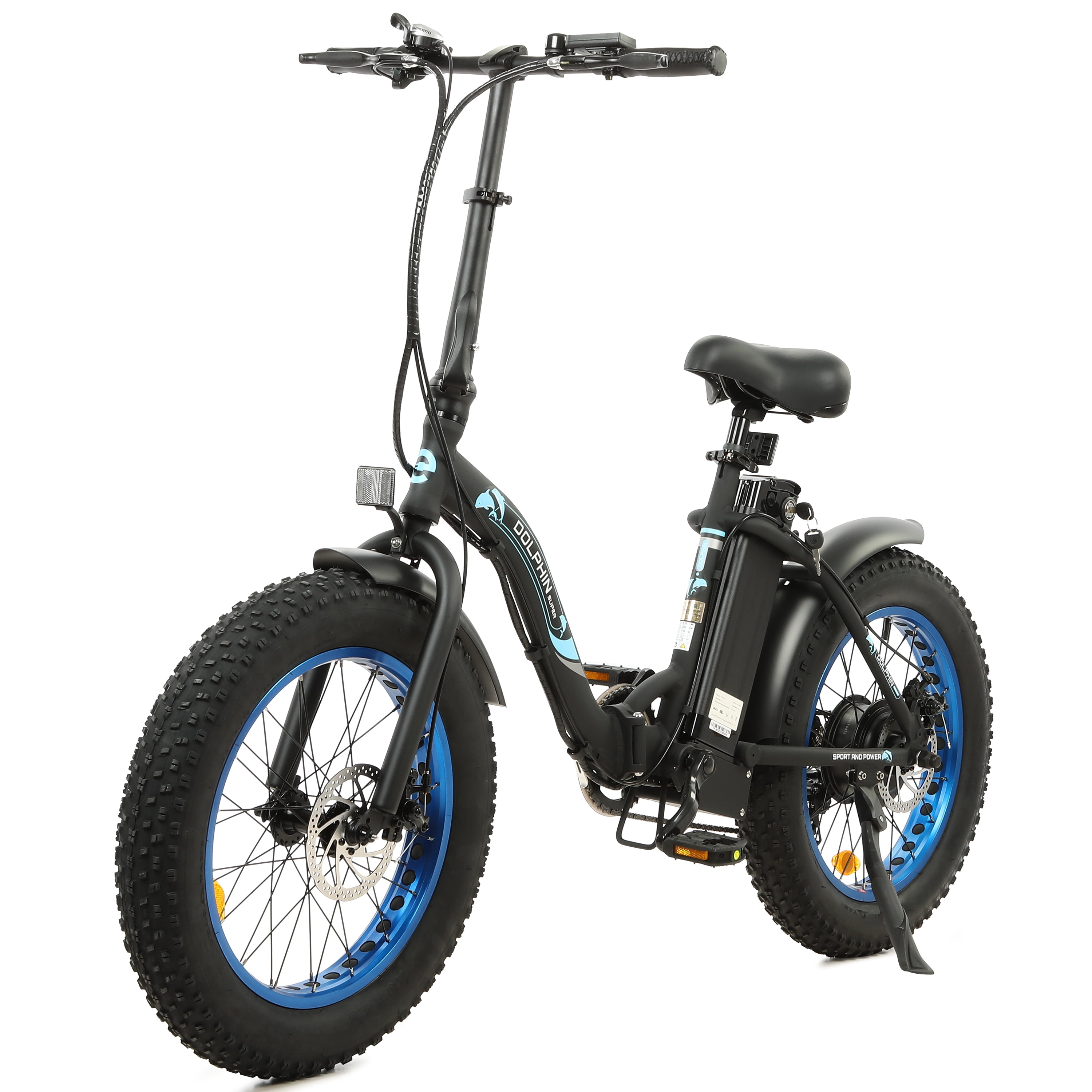 ECOTRIC 500 W 36 V E Ride Foldable 20 Electric Bicycle Fat Tire Removable Battery 7 Speed Children A E516646 in Bahrain at BHD 0 Rating 5