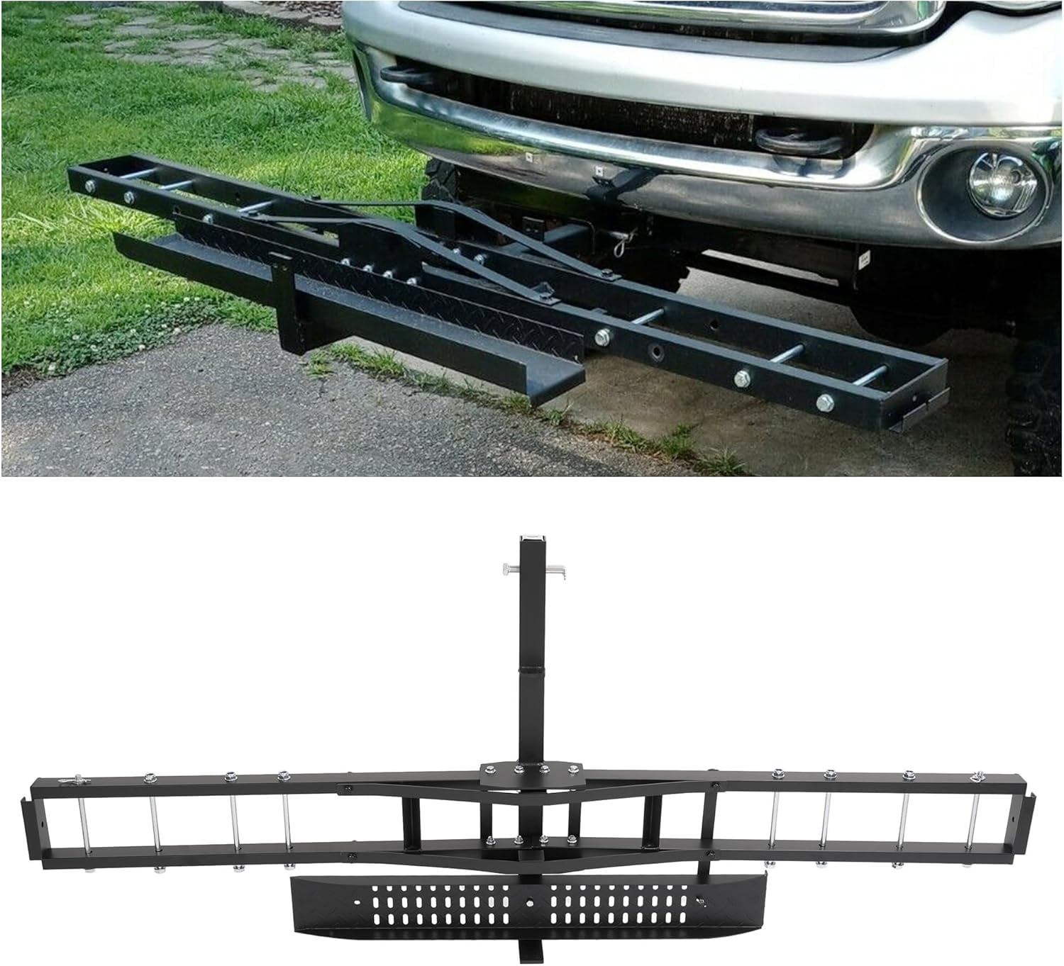 ECOTRIC 600LBS Motorcycle Trailer Hitch Carrier Scooter Dirt Bike ...