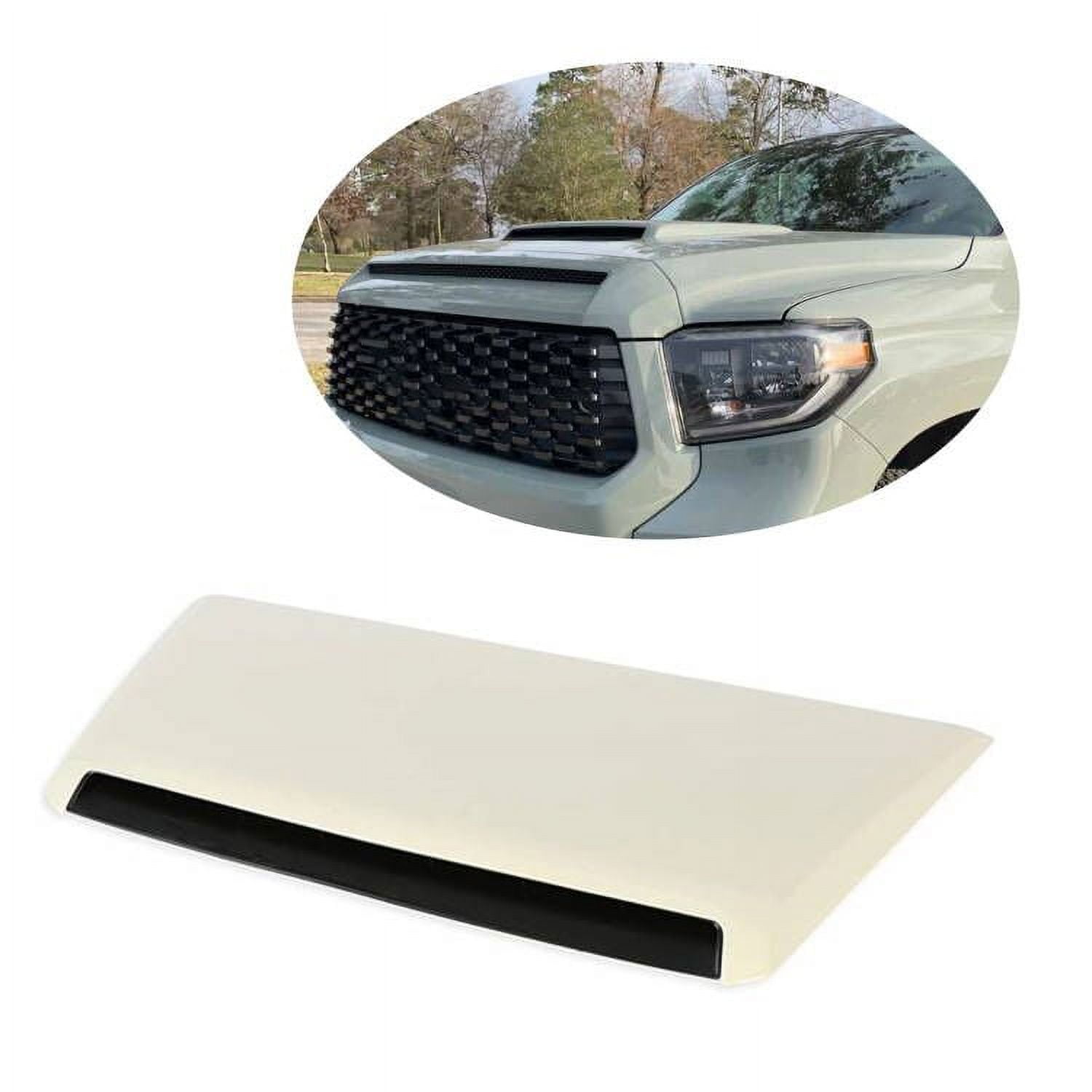 ECOTRIC Front Upper Hood Scoop Bulge Molding Kit for 2014-2021 Toyota ...