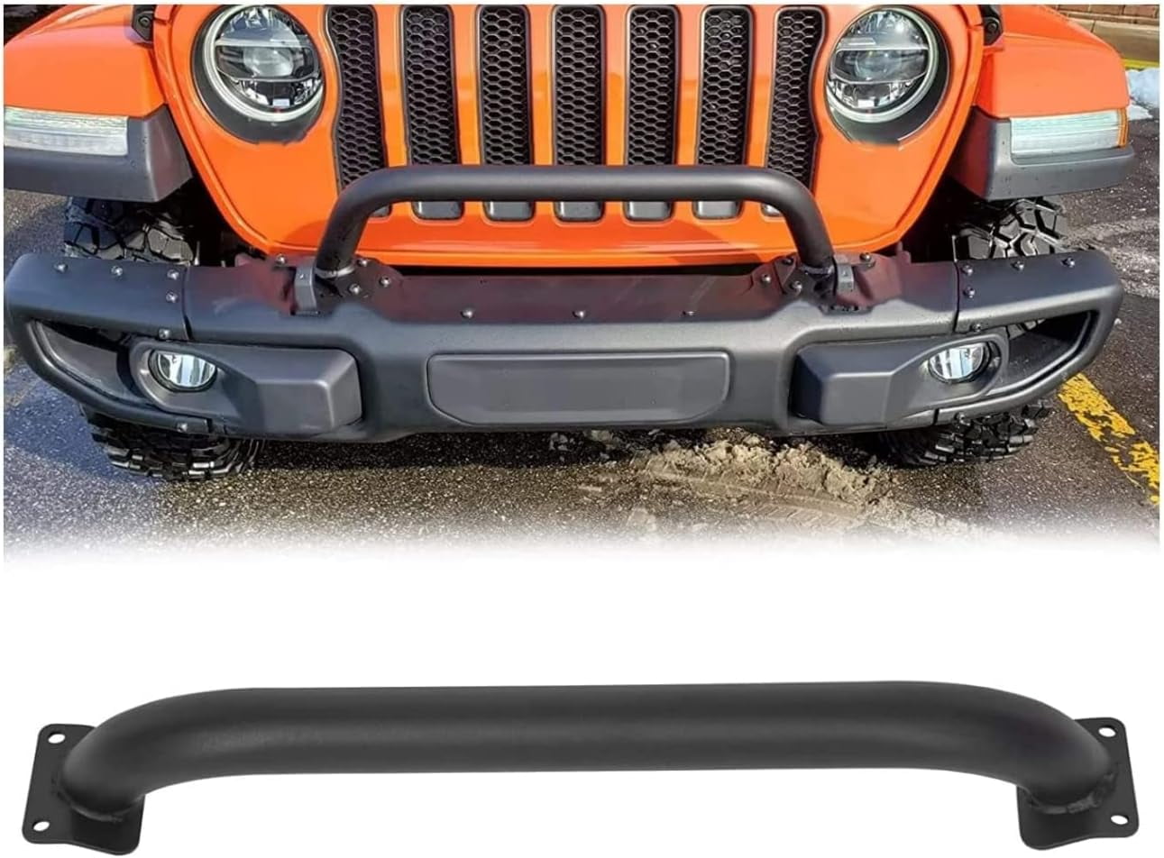 ECOTRIC Grille & Winch Brush Guard Compatible with 2018-2025 Jeep ...