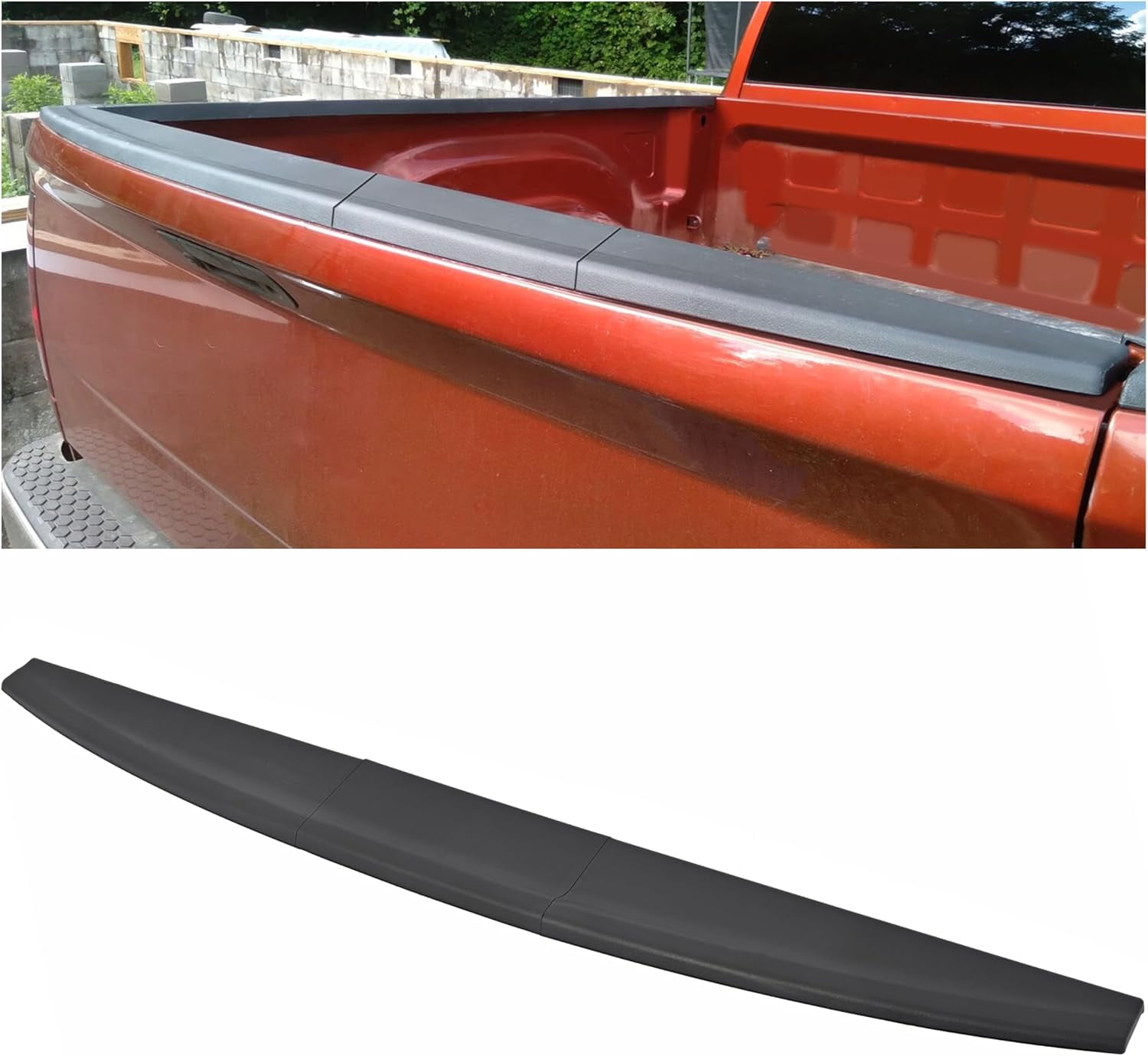 ECOTRIC Tailgate Molding Cap Spoiler Compatible with 2009-2019 Dodge ...