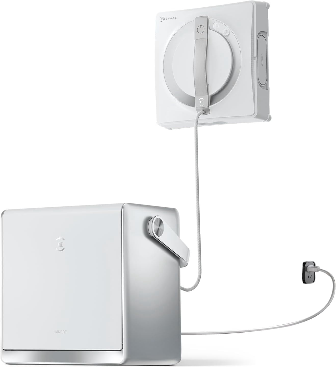 ECOVACS WINBOT W2 PRO OMNI Portable Window Cleaning Robot with Station ...