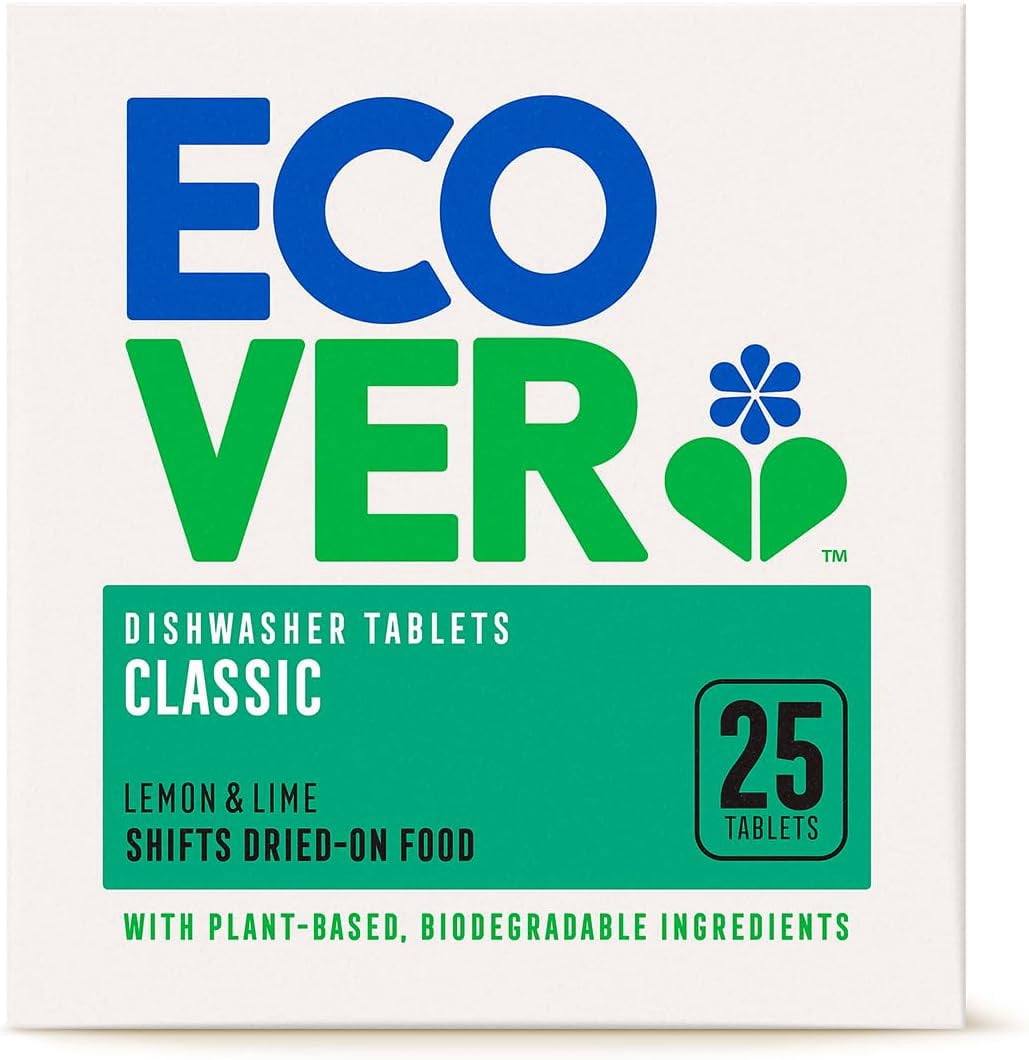 ECOVER DISHWASHER TABLETS BOX OF 25 - Walmart.com