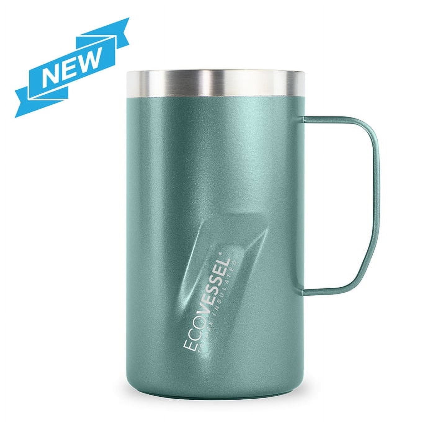 EcoVessel Transit 16oz, Triple Insulated Steel Thermos with Lid ...