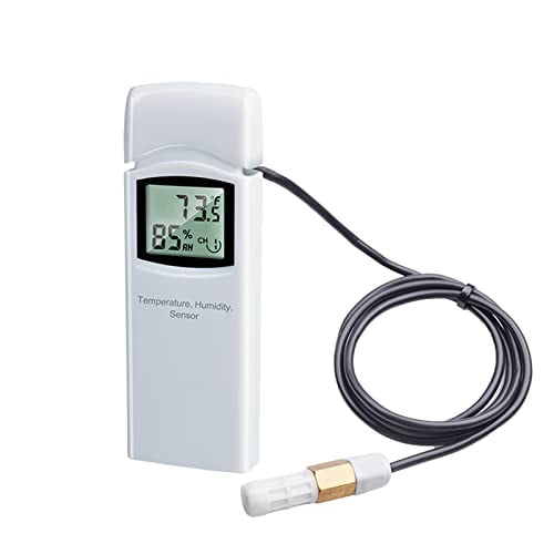 ECOWITT Wireless Indoor/Outdoor Thermo-Hygro Sensor with Temperature ...