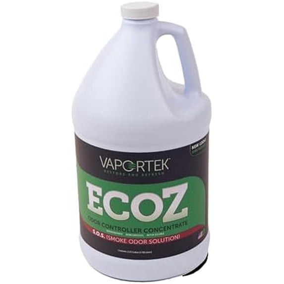 ECOZ Water Soluble Odor Neutralizer Liquid Concentrate, Smoke Odor ...