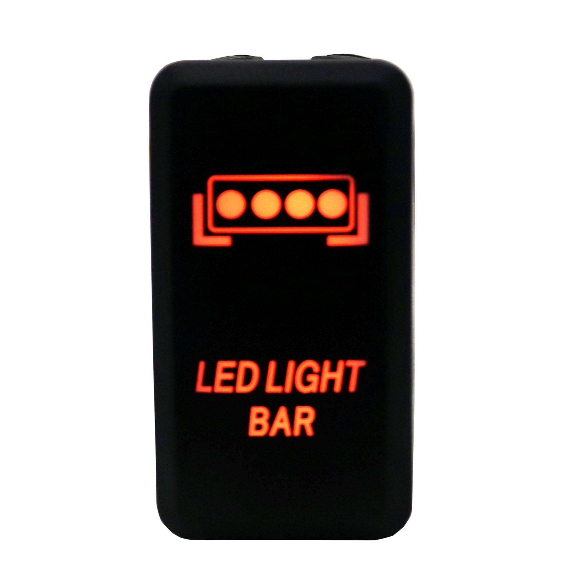 ECP-AUTOTEILE LED Light BAR 4Pole 12V On-Off Push Button Switches w ...