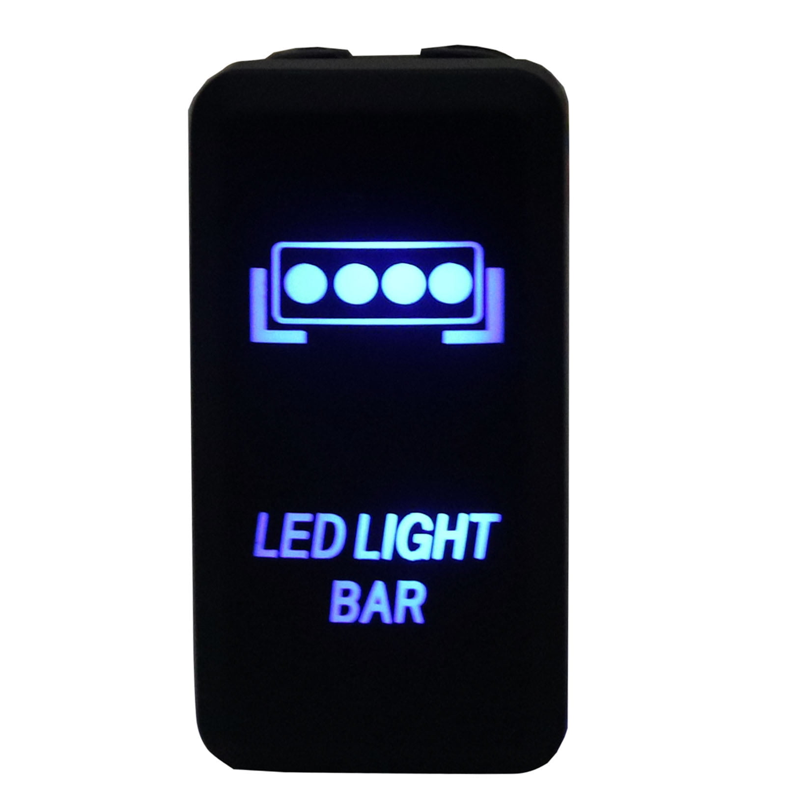 ECP-AUTOTEILE LED Light BAR 4Pole 12V On-Off Push Button Switches w ...