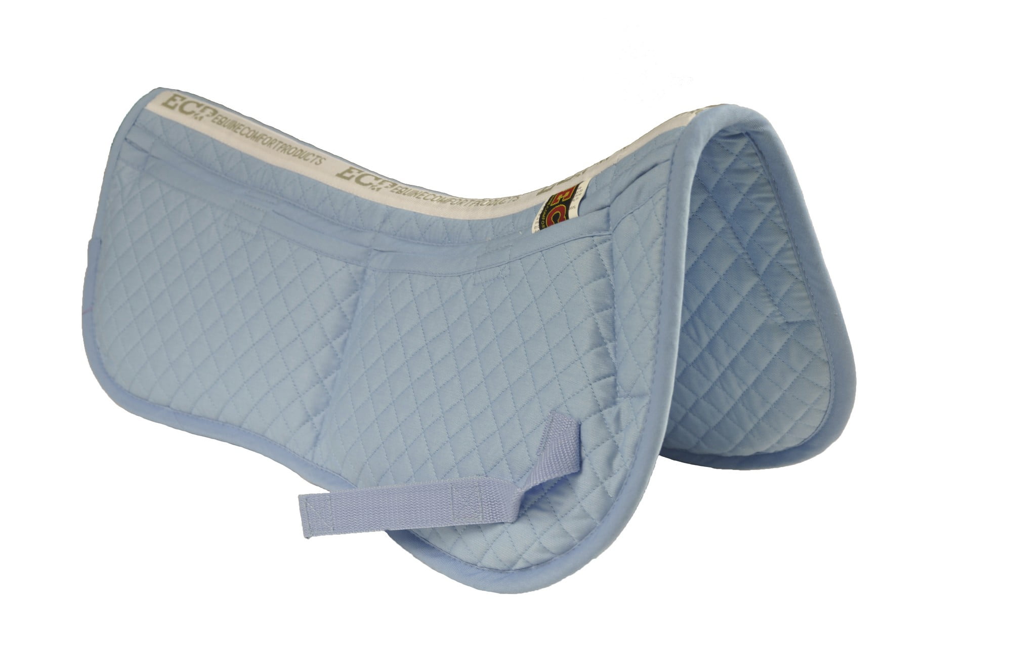 ECP Equine Comfort Products Correction Half Saddle Pad, Light Blue ...