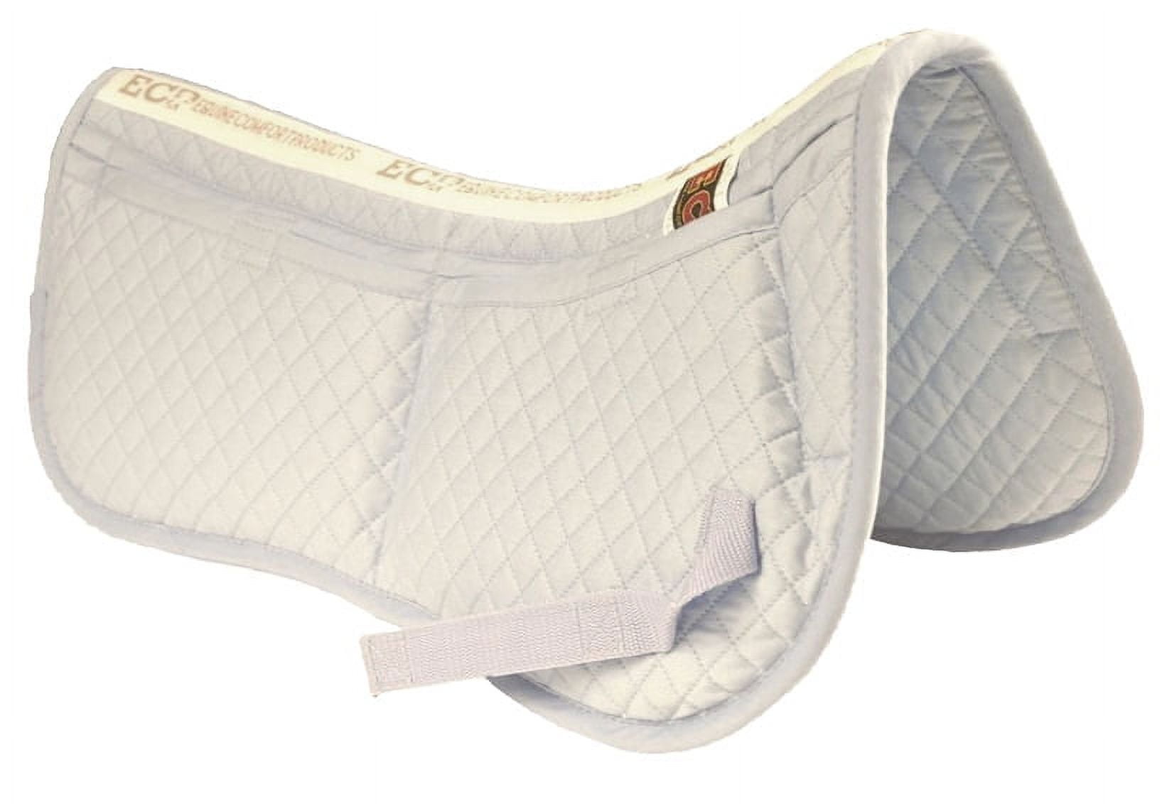 ECP Equine Comfort Products Correction Half Saddle Pad with Adjustable ...