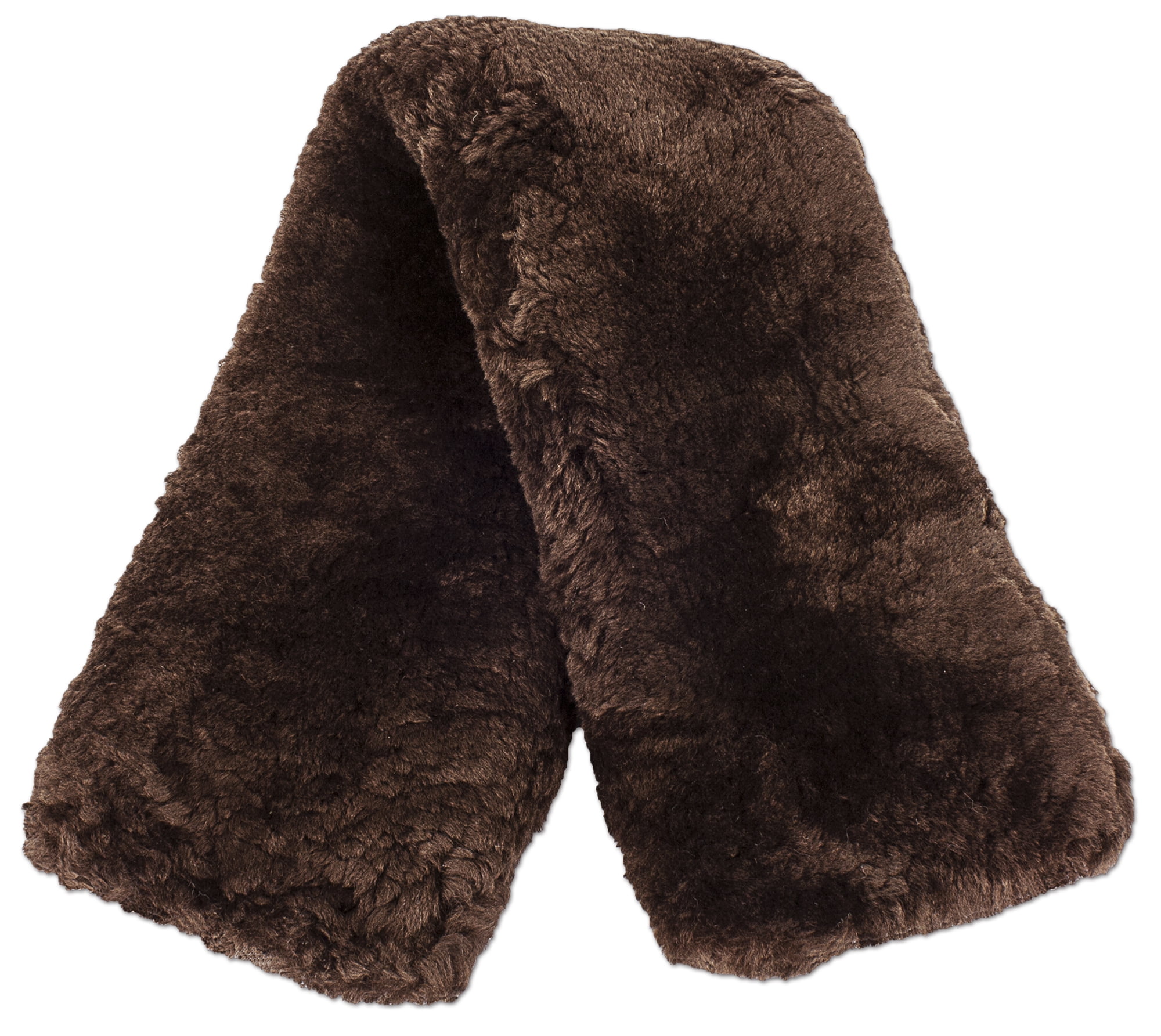 ECP Real Sheepskin Girth Cover 20 Inches Brown - Walmart.com